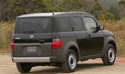 Honda Element technical specifications and fuel economy